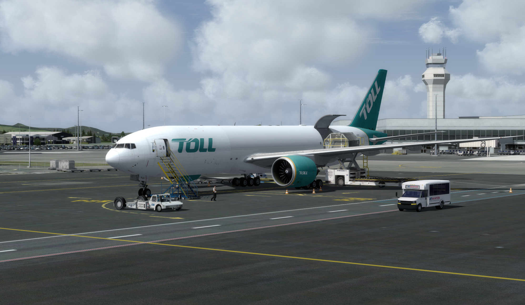 NZFF • Airwork / TOLL 777 Freighter